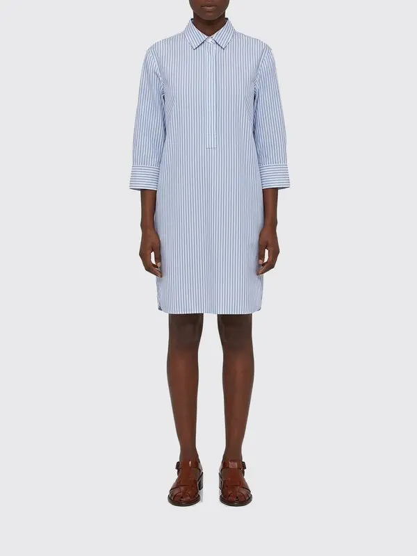 Woolrich Striped Cotton Shirt Dress