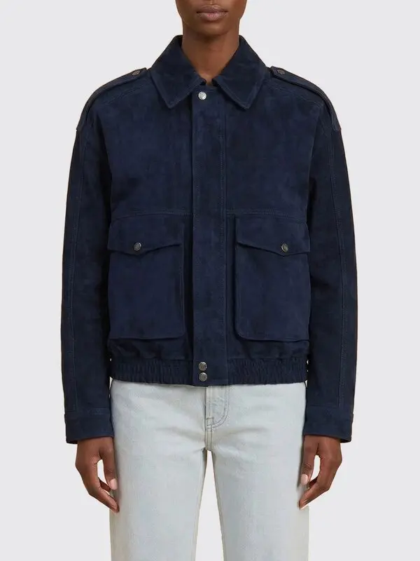 SALVATORE SANTORO Suede Military Jacket