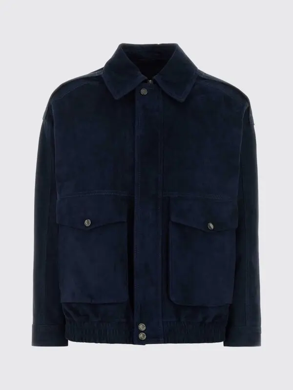 SALVATORE SANTORO Suede Military Jacket
