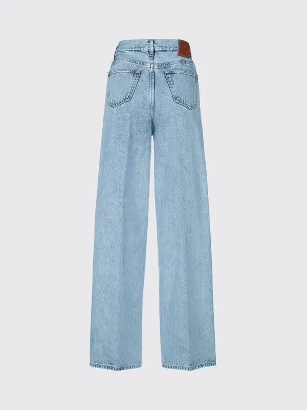 TOTEME High Rise Wide Leg Jeans - Blue