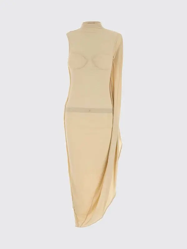 JEAN PAUL GAULTIER Asymmetrical Corset Midi Dress
