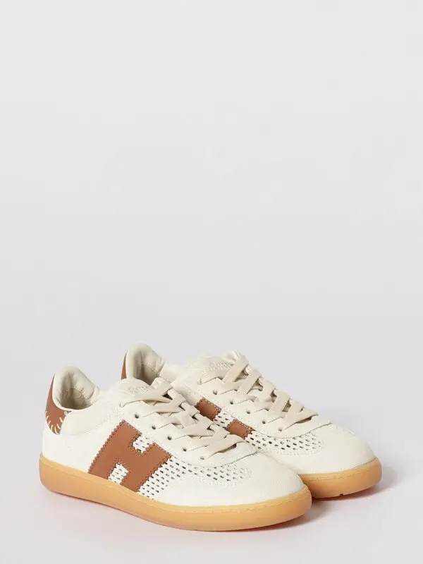 Hogan Cool Suede Sneakers - Beige