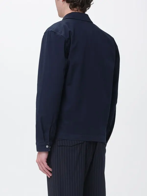 Woolrich Zip-up Collared Jacket - Blue