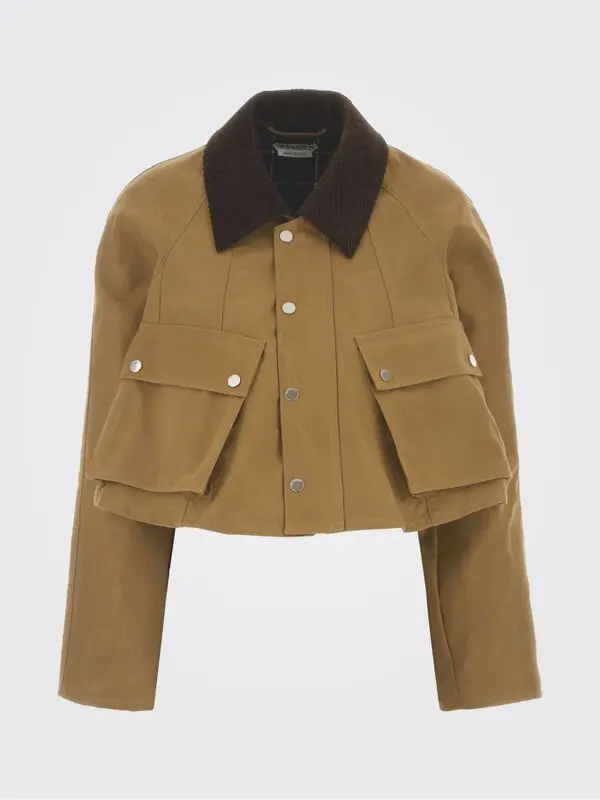 JW Anderson Cropped Utility Jacket - Biscuit
