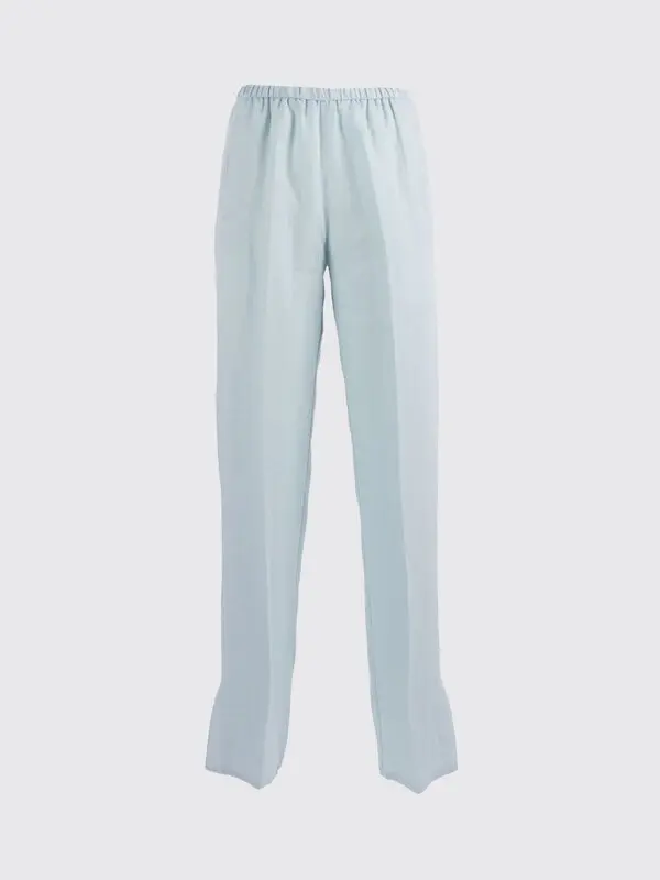 FORTE_FORTE Tailored Trousers - Gnawed Blue