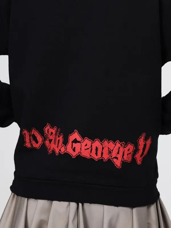 Balenciaga Printed Cotton Hoodie
