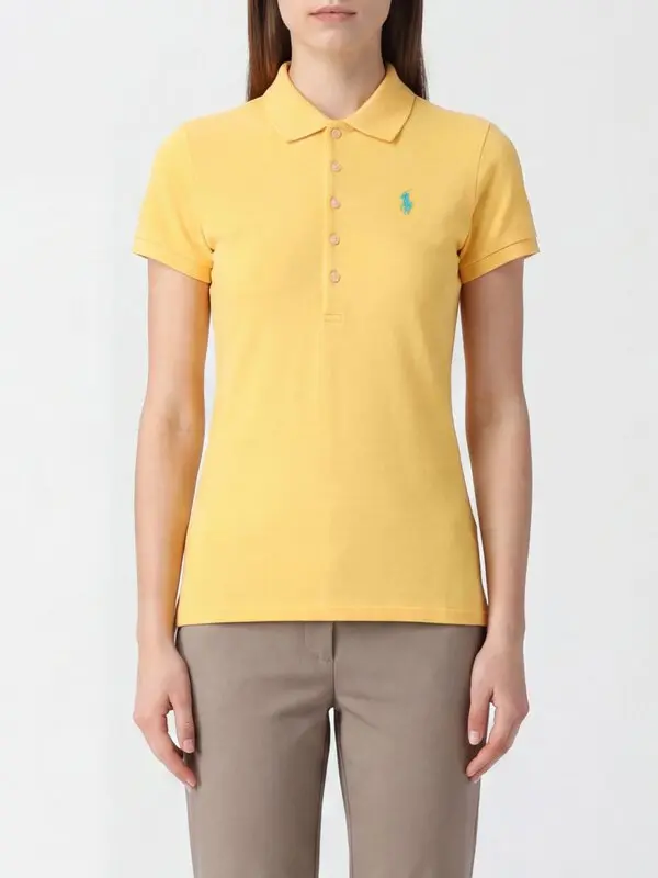 Polo Ralph Lauren Short Sleeve Polo Shirt - Yellow