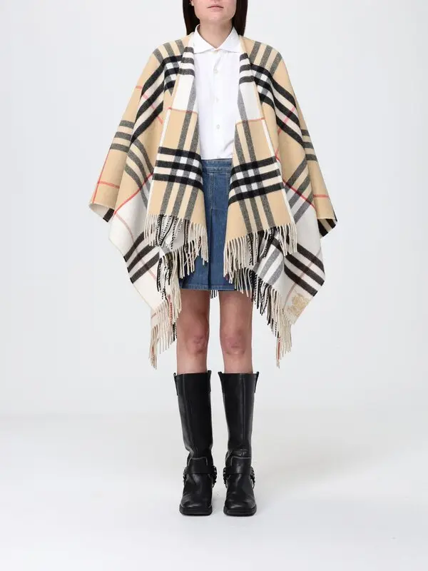 Burberry Checkered Cape