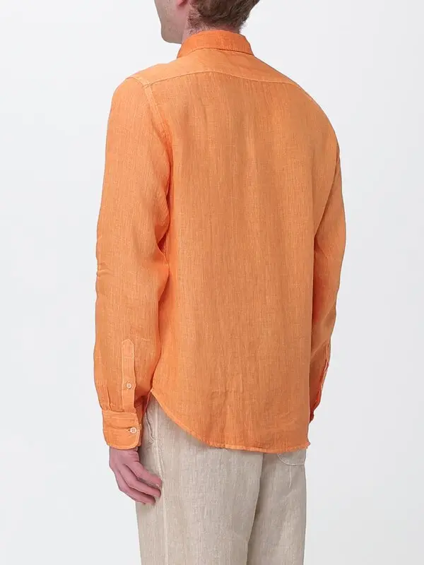 120% Lino Shirt - Orange