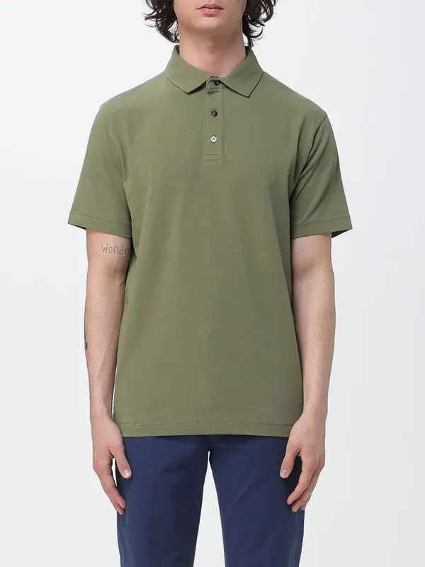 Peuterey Basic Cotton Polo Shirt - Green