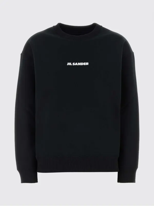 JIL SANDER Logo Sweatshirt - Black