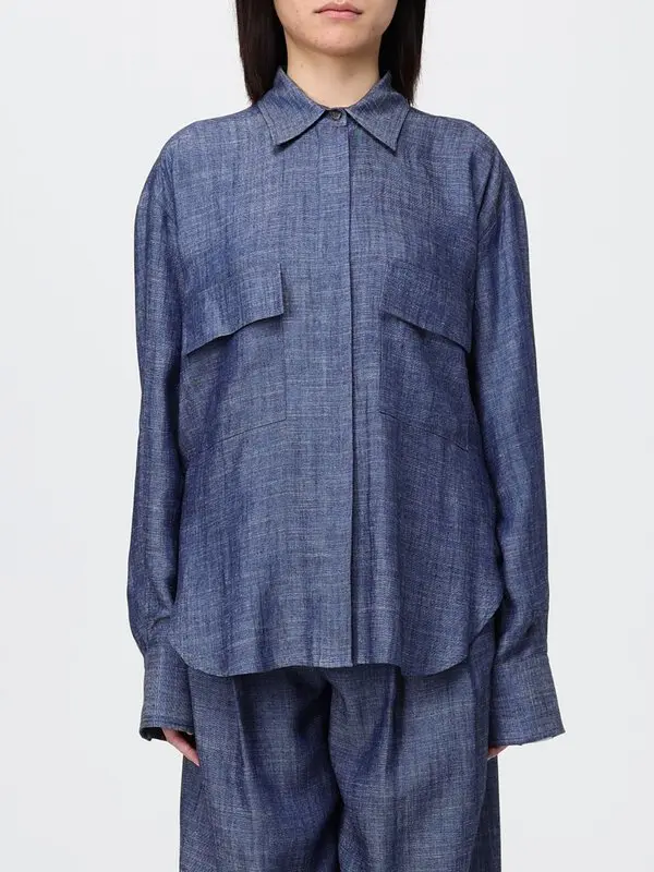 Peuterey Chambray Shirt - Blue