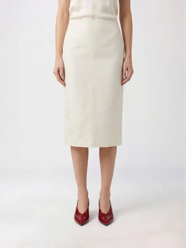 JIL SANDER Pencil Skirt - White