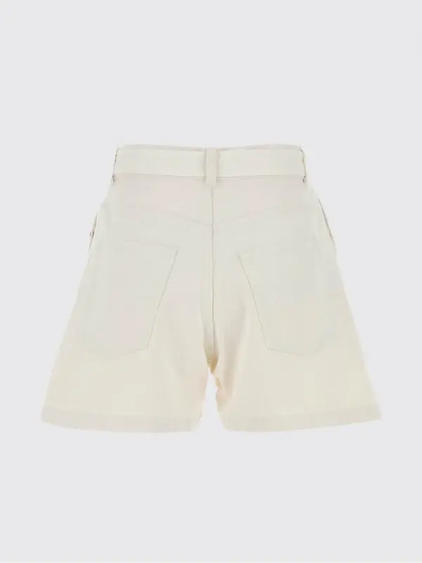 Sacai Belted Tailored Shorts - White