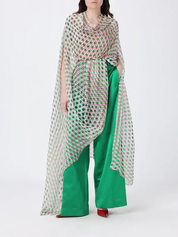 Dries Van Noten Cotton Blend Trousers - Green