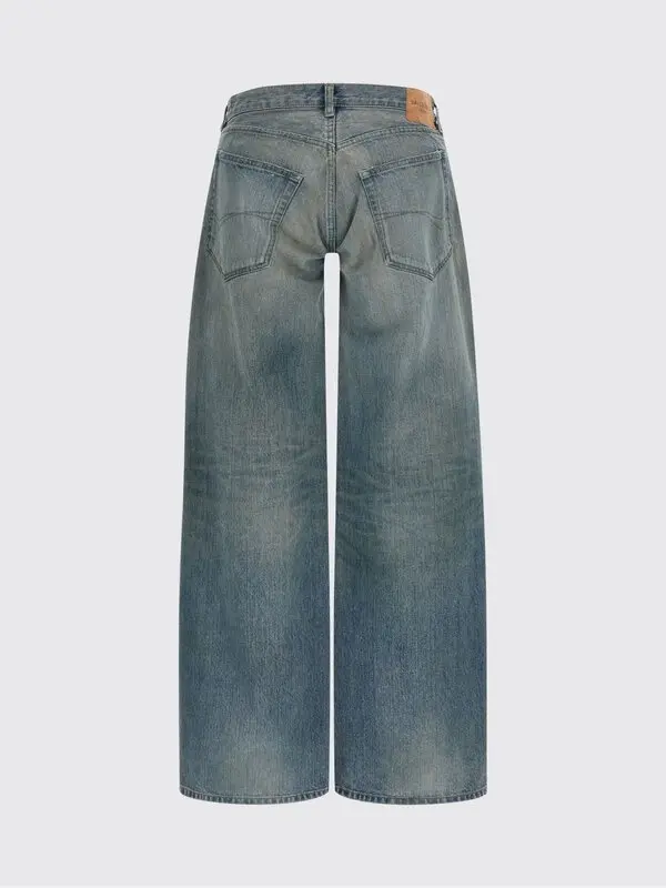 Balenciaga Wide Leg Jeans - Blue