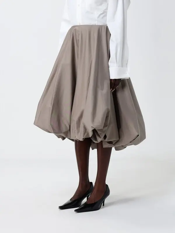 Balenciaga Oversized Balloon Skirt - Beige