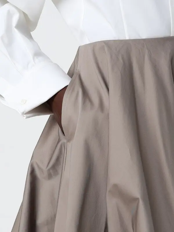 Balenciaga Oversized Balloon Skirt - Beige