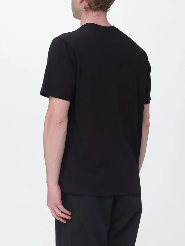 C.P. COMPANY Cotton T-shirt With Logo - Black