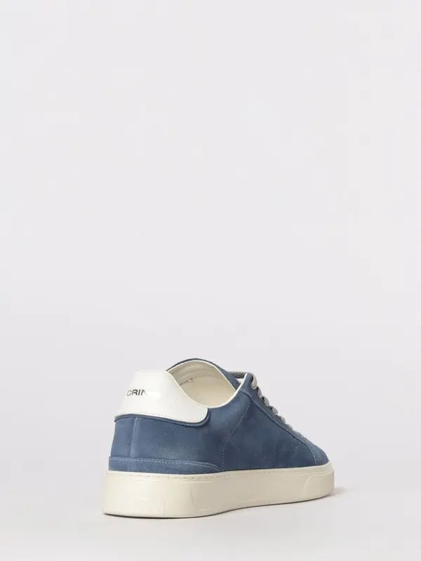 CRIME LONDON Lace-up Suede Sneakers - Blue