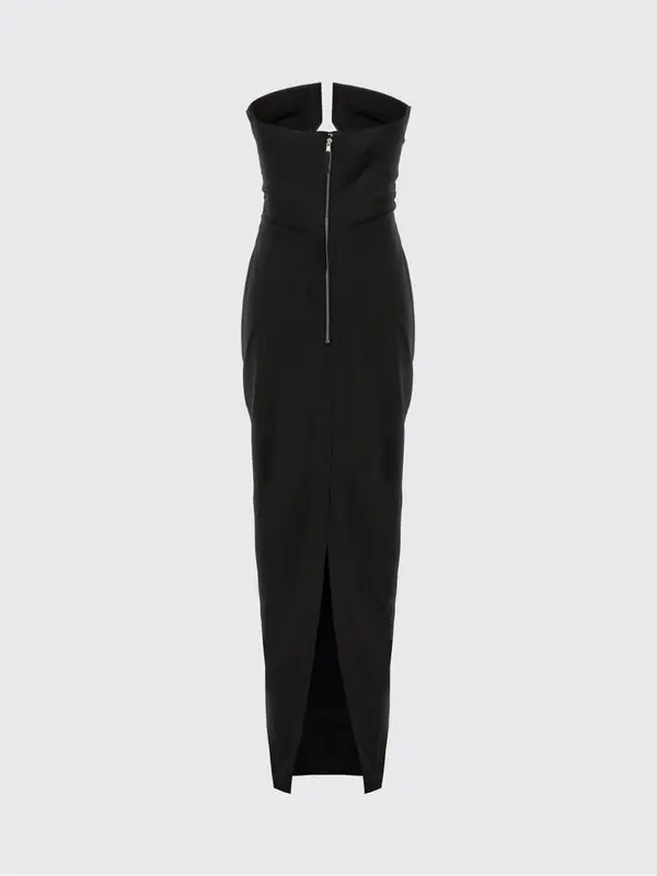 Rick Owens Strapless Cut-out Maxi Dress