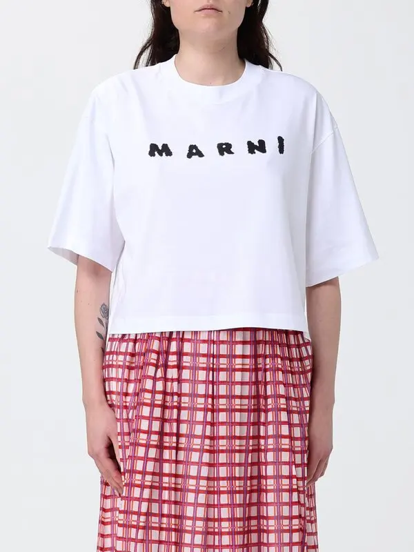 Marni Logo T-shirt - White