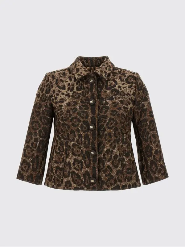 Dolce & Gabbana Leopard Print Blazer