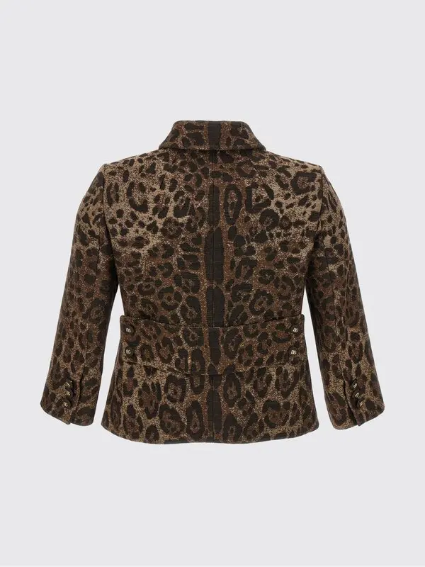 Dolce & Gabbana Leopard Print Blazer