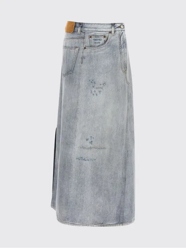 MAISON MARGIELA Denim Maxi Skirt