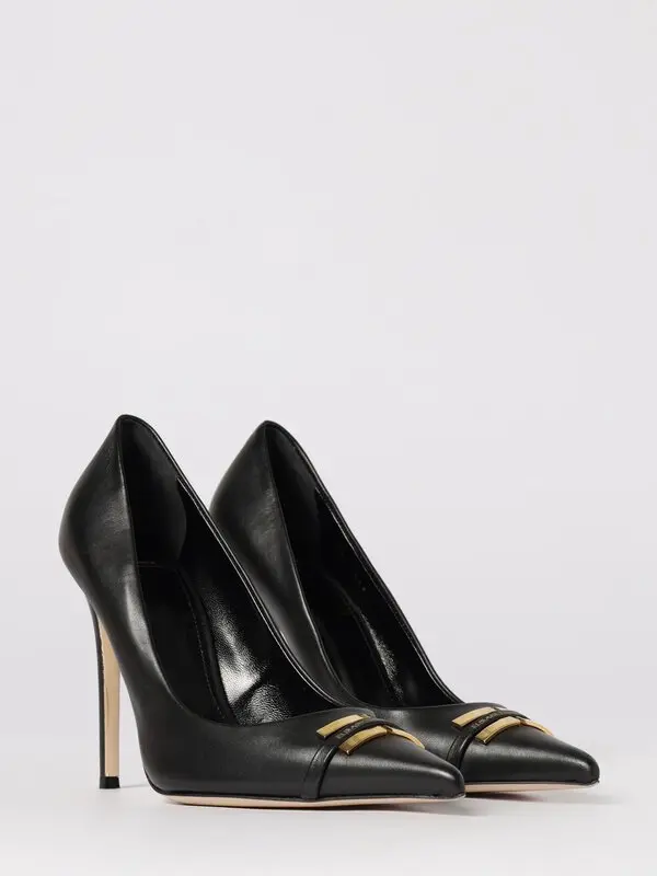 Elisabetta Franchi Pointed Toe Stiletto Pumps - Black