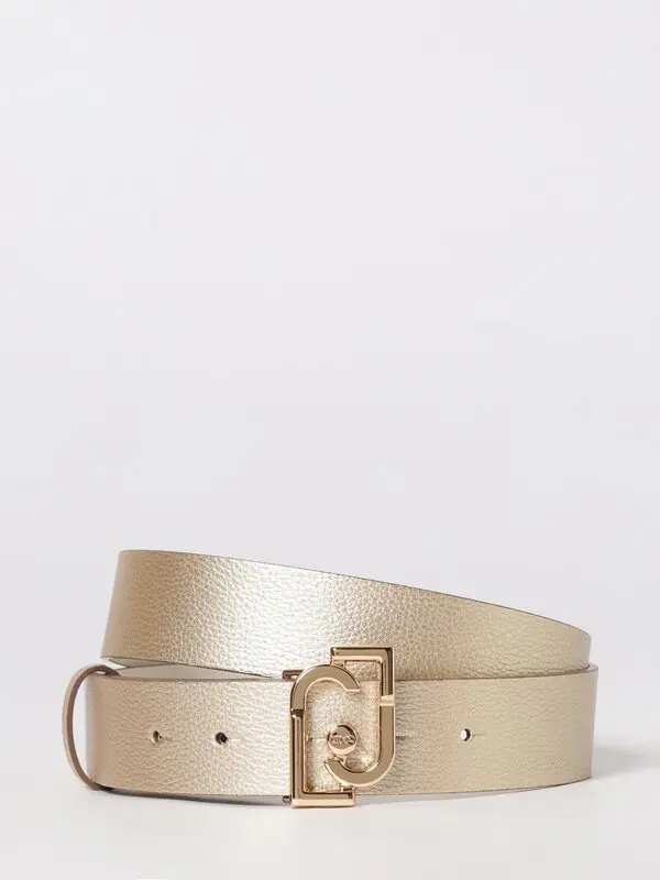 Liu Jo Tone Logo Belt - Gold