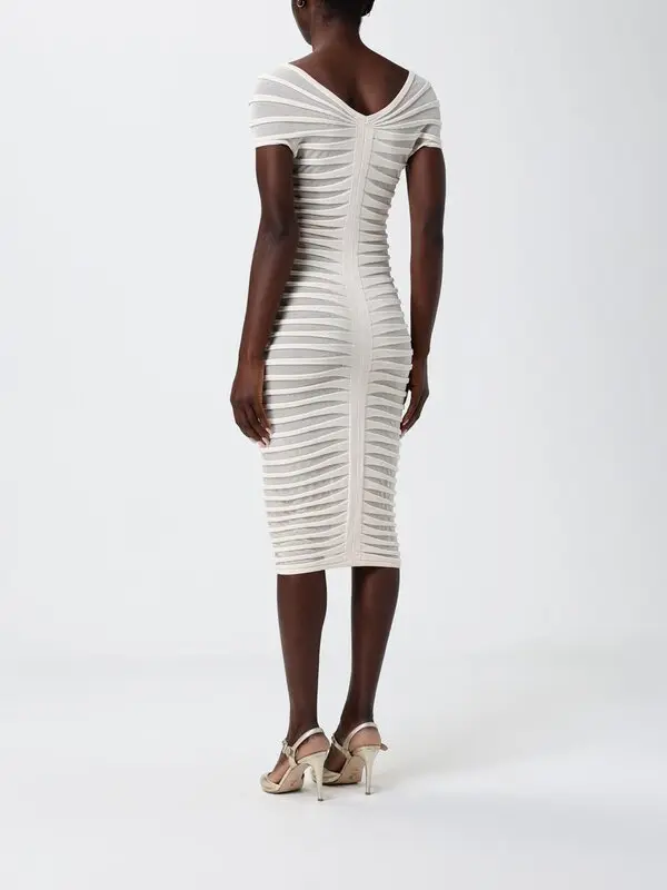 Elisabetta Franchi Fitted Knit Dress