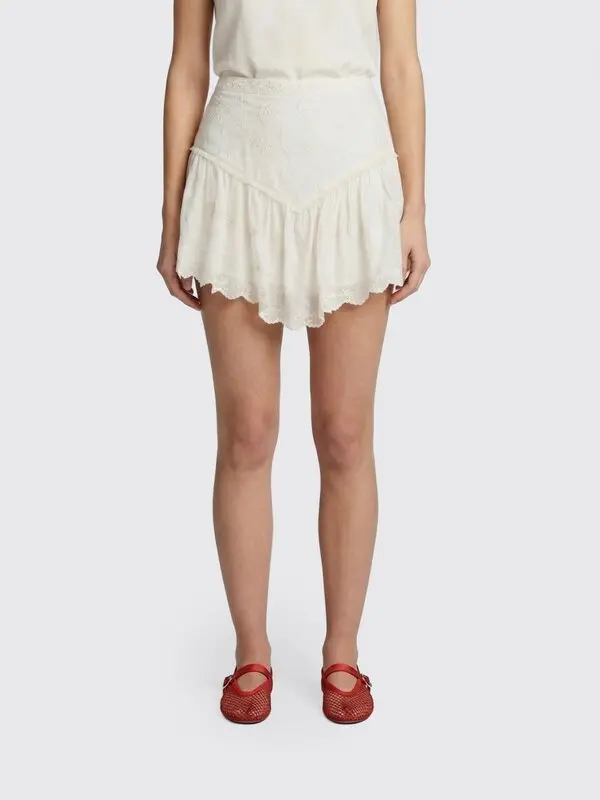 Isabel Marant Étoile Zoelia Cotton And Silk Shorts