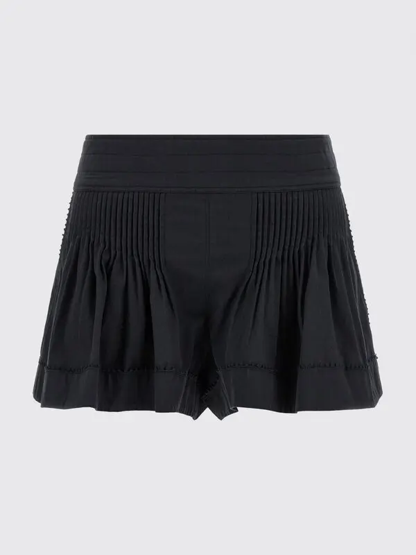 Isabel Marant Étoile Cybila Cotton Shorts - Black