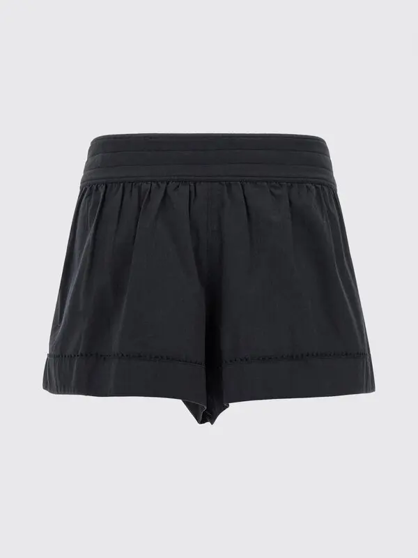 Isabel Marant Étoile Cybila Cotton Shorts - Black