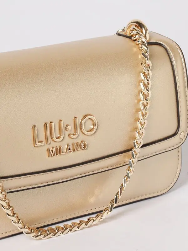 Liu Jo Laminated Synthetic Leather Mini Crossbody Bag
