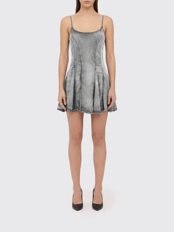 DIESEL® Denim Mini Dress - Black