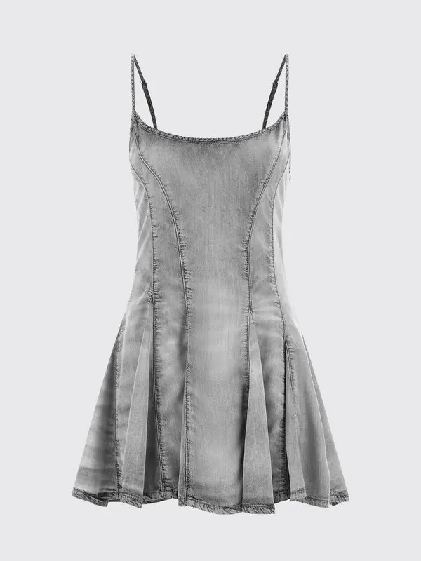 DIESEL® Denim Mini Dress - Black