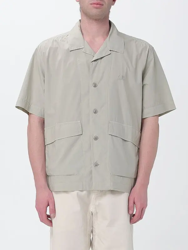 C.P. COMPANY C. P. Company Cotton Blend Shirt - Beige