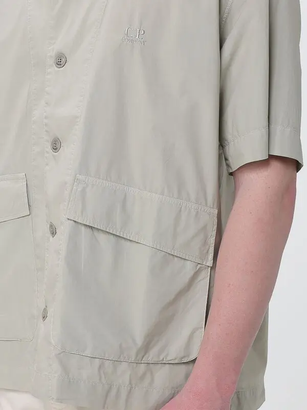 C.P. COMPANY C. P. Company Cotton Blend Shirt - Beige