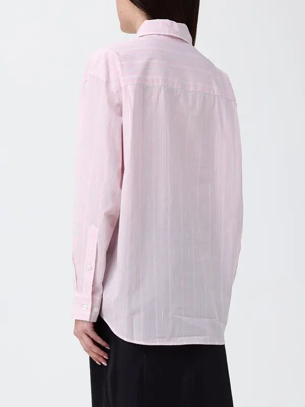 DUNST Striped Shirt - Pink
