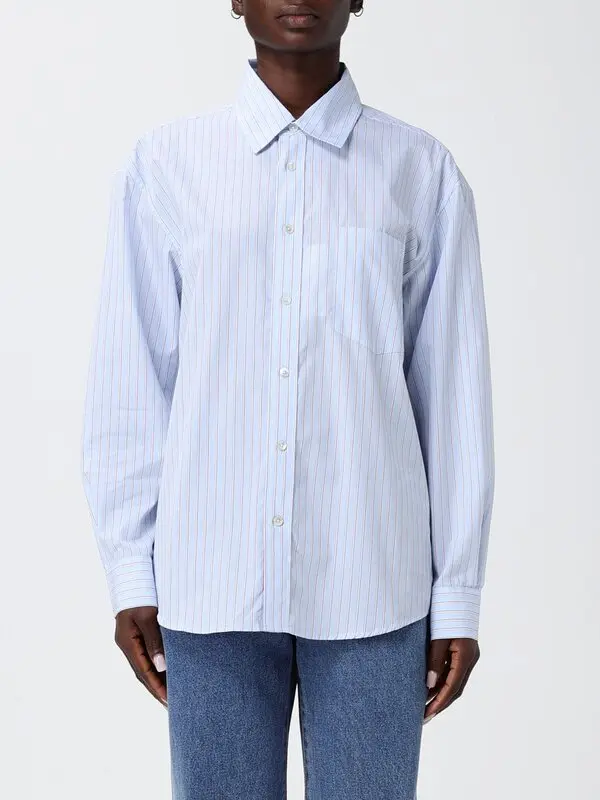 DUNST Striped Cotton Shirt