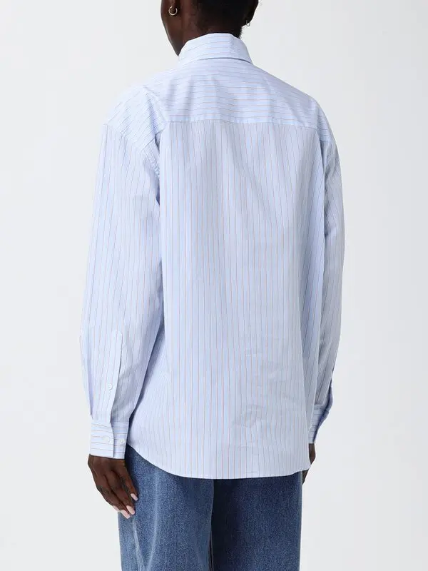 DUNST Striped Cotton Shirt