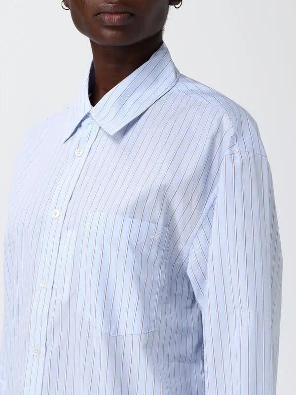 DUNST Striped Cotton Shirt