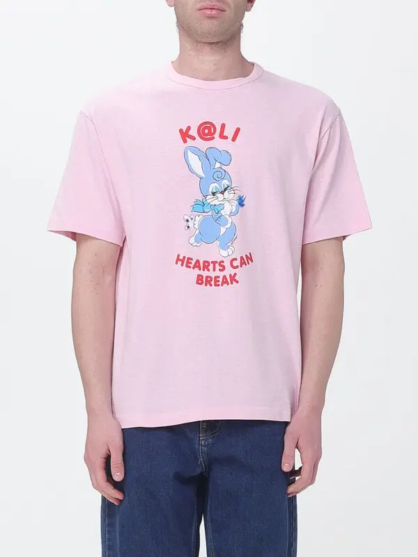 Kenzo Printed Cotton T-shirt - Pink