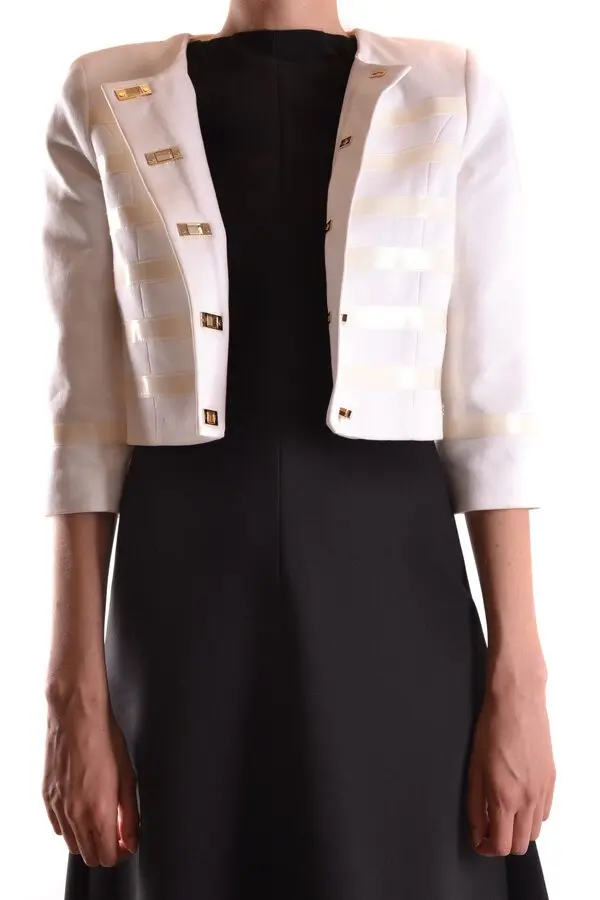 Elisabetta Franchi Jacket - White