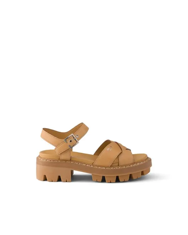 Prada Leather Sandals