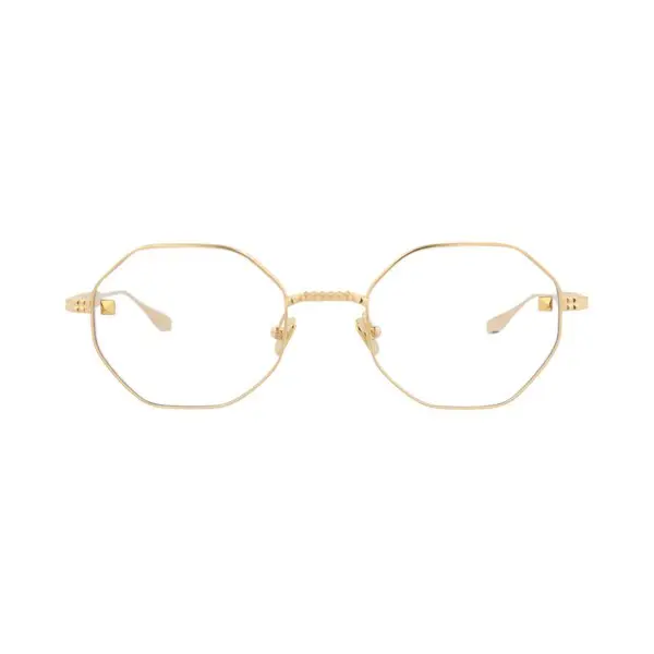 Valentino Garavani Round Optical Frames - Gold