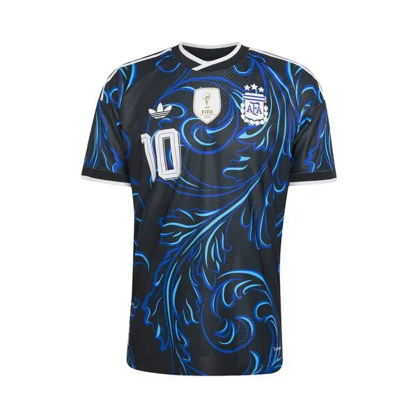 Adidas Argentina 26 Away Messi Authentic Jersey - Black