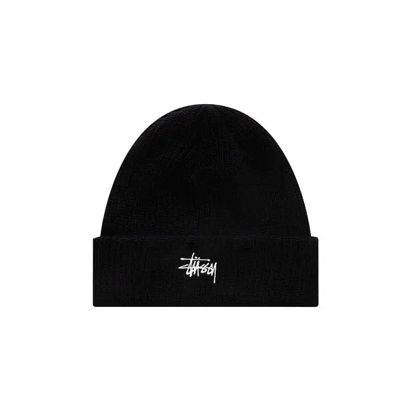 StÜssy Basic Cuff Beanie - Black